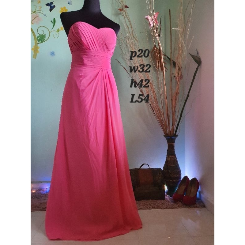 PRELOVED 2ND SECOND HAND USED DINNER DRESS GOWN LONG SHORT (PART 4 BIG ...