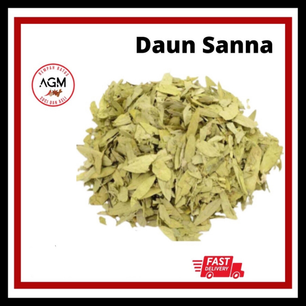 AGM DAUN SANNA/ SENNA LEAF/ SENNA MAKI 1KG 500G 200G | Shopee Singapore