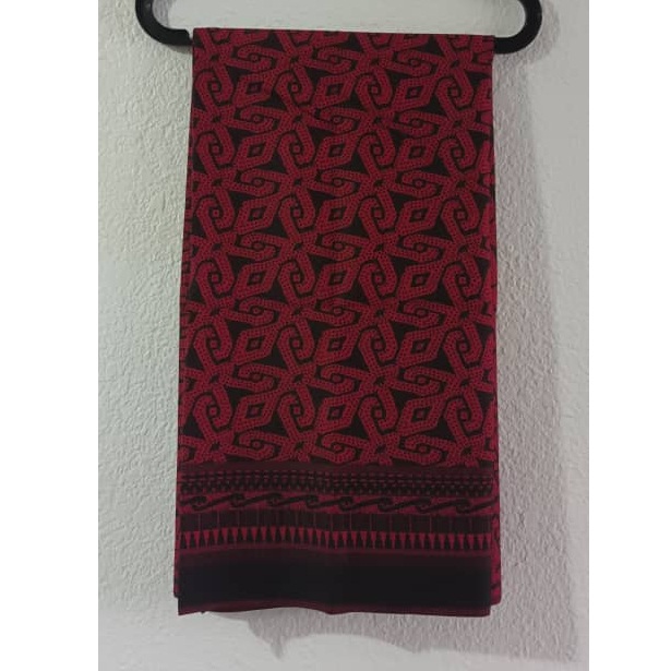 Sarong Borneo Cloth with Traditional Sarawak patterns of Pua Kumbu and ...