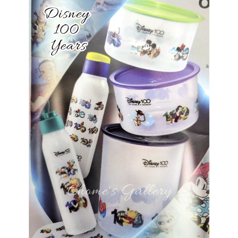 Tupperware Disney One Touch 100 Years Limited Edition | Shopee Singapore