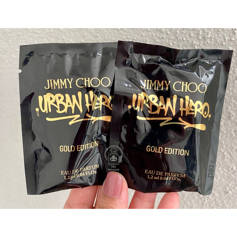 Sample/Vials J.Choo Urban Hero Gold Edition EDP (1.2ml) | Shopee Singapore