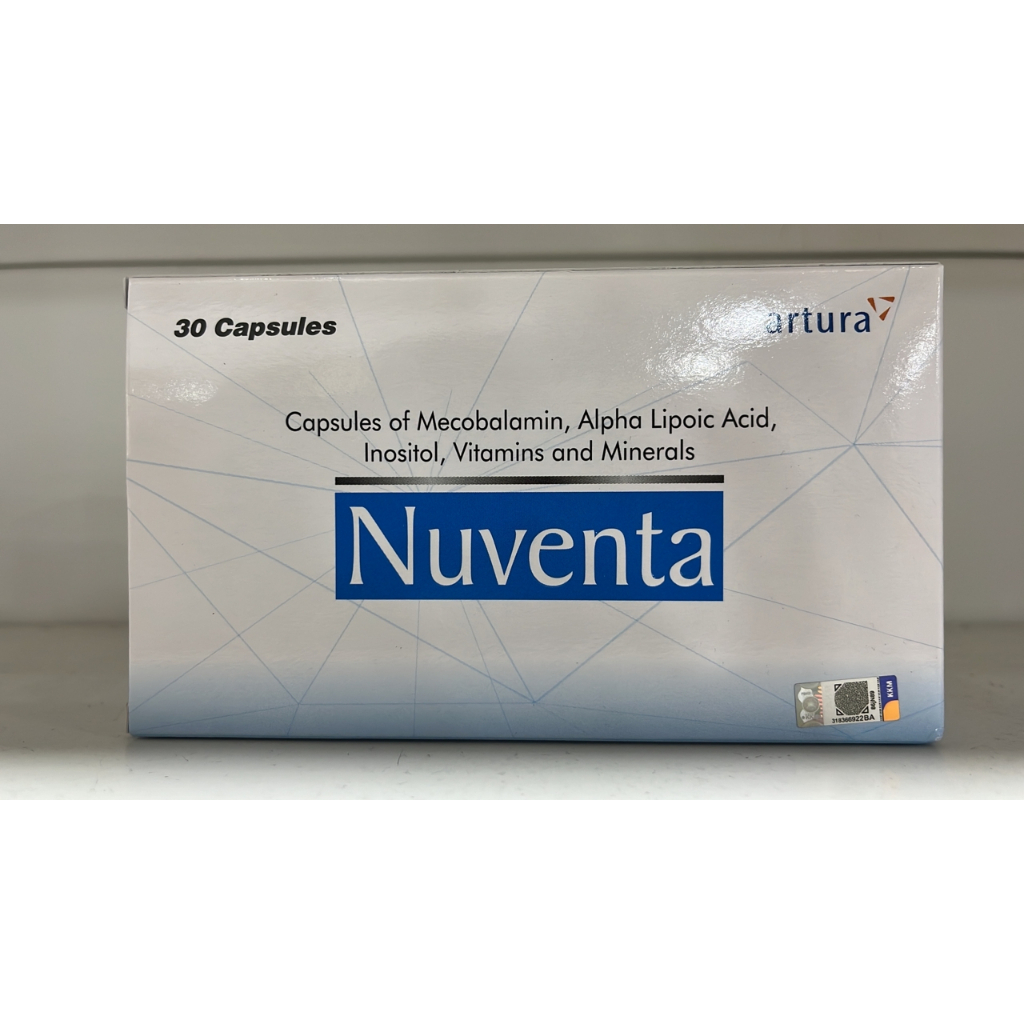 Artura Nuventa Capsules 30's (SAKIT SARAF, SEMUT2, KEBAS) | Shopee ...