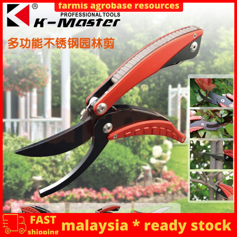 Pruning Shears Fruit Tree Scissors 修剪果树剪艺水果花家用力园艺园艺艺骨枝多骨花 | Shopee ...