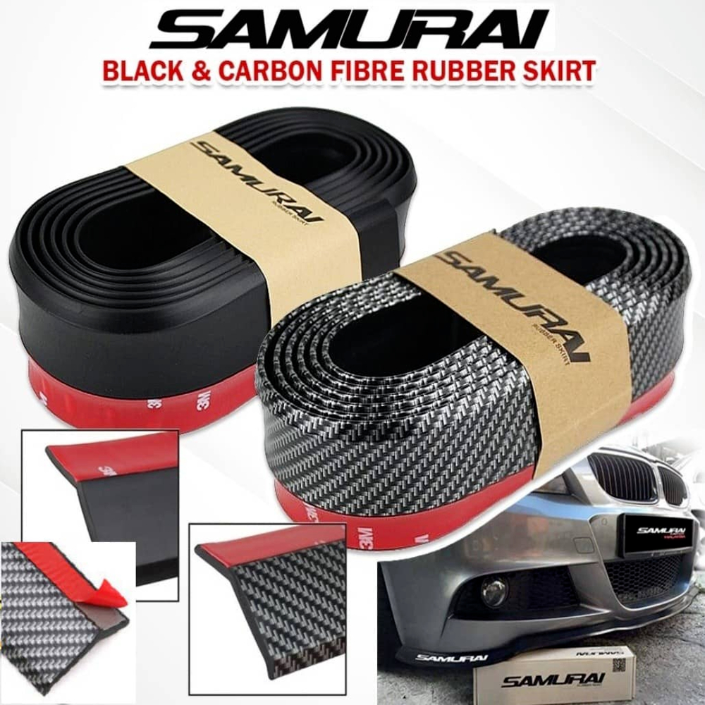 2Pc Car Rear Bumper Lip Protector Corner Edge Angle Splitters Diffuser ...