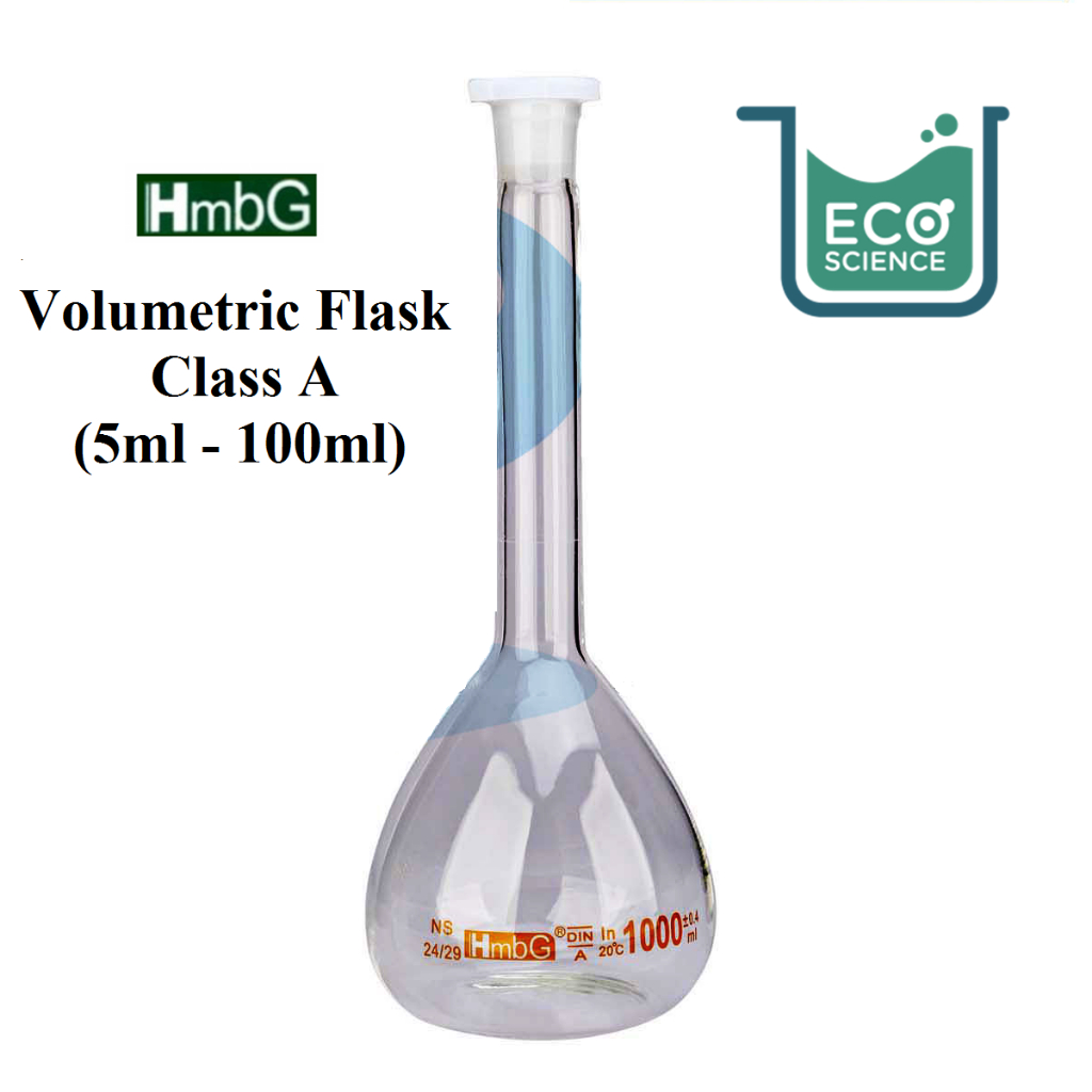 Volumetric Flask | Volumetric Jar, Class A, HmbG (5ml - 100ml) | Shopee ...