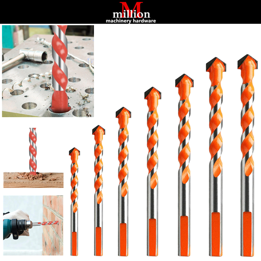 5pcs / 7pcs (3-12mm) Multifunctional Drill Bits Set for Tile Brick ...