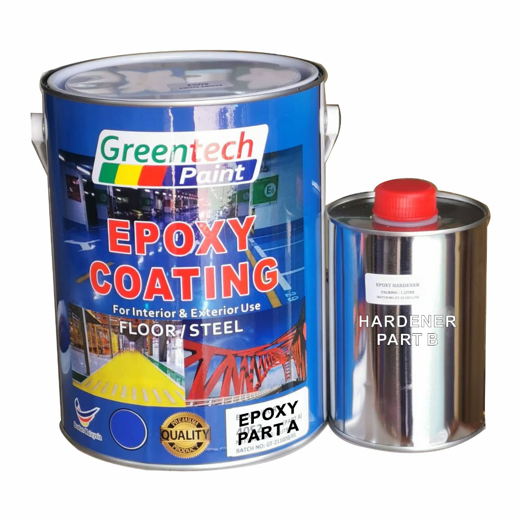 CLEAR EPOXY Epoxy Floor Paint ( GREENTECH EPOXY ) rumah epoxy cat epoxy ...