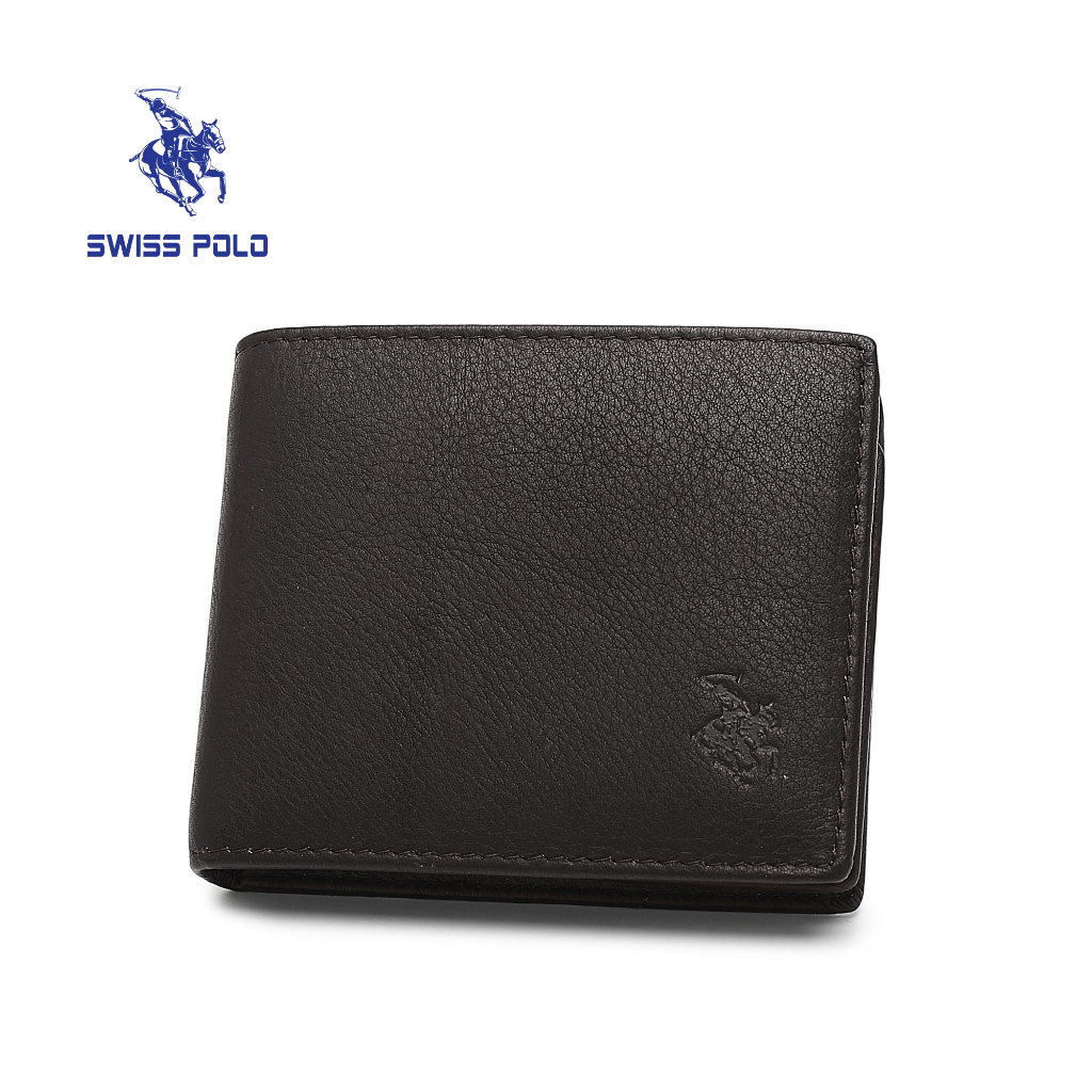 SWISS POLO Holeless RFID Leather Wallet SW 188/SW 189/SW 190 | Shopee ...