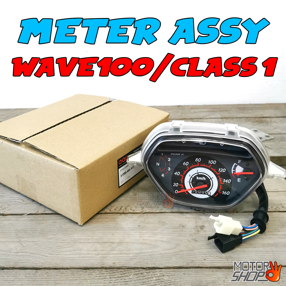 METER ASSY SPEEDOMETER HONDA WAVE 100 W100 WAVE100 / EX5 CLASS 1 ...