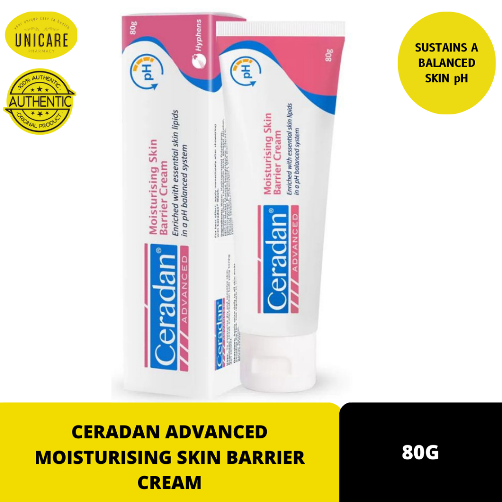 CERADAN ADVANCED MOISTURISING SKIN BARRIER CREAM 80G | Shopee Singapore