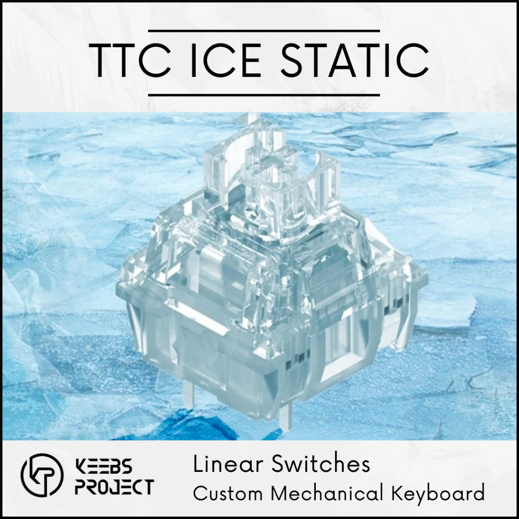 TTC Ice Static V2 Silent Linear Switches for Mechanical Keyboard ...