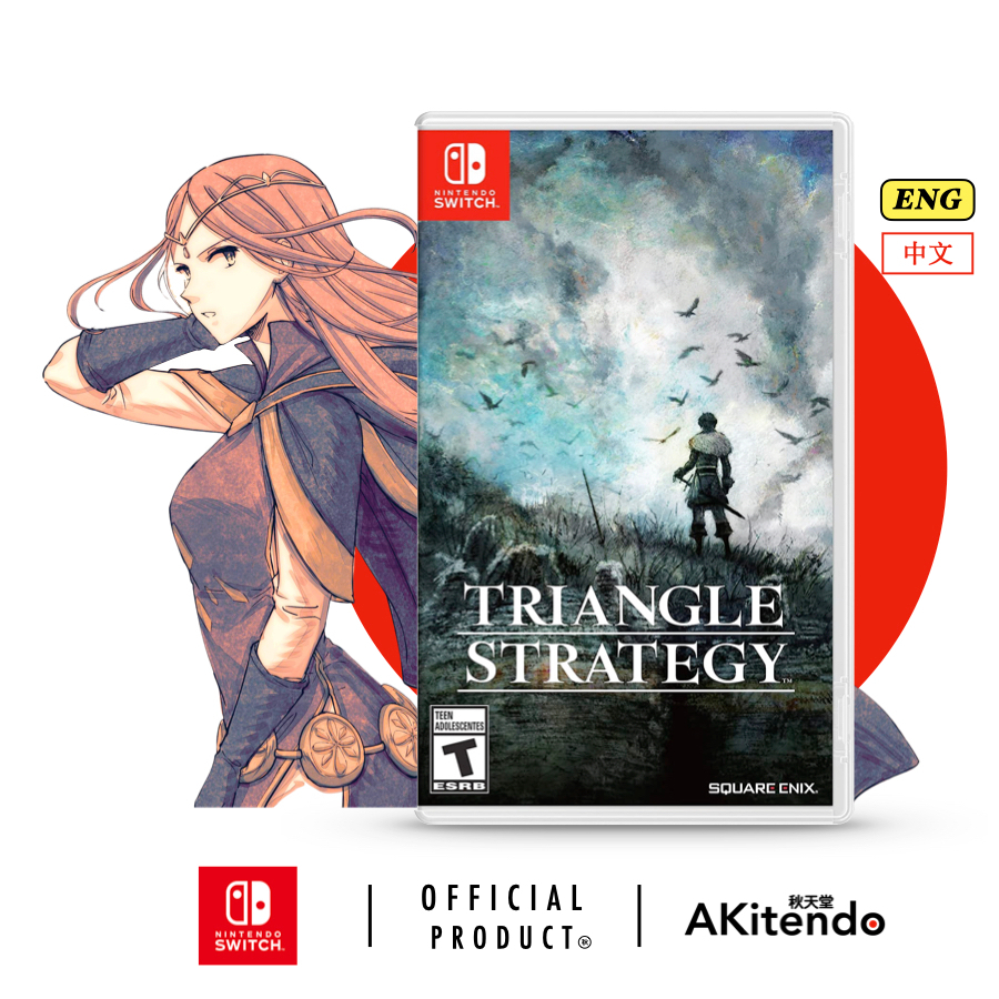 Nintendo Switch Triangle Strategy (中文/Eng) Version 三角戰略中英文合版 | Shopee Singapore
