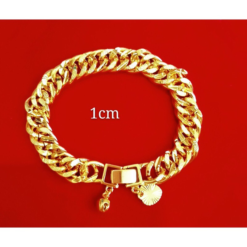 Bangkok Cop 916 Gold Centipede Hand Chain A Pure Gold | Shopee Singapore