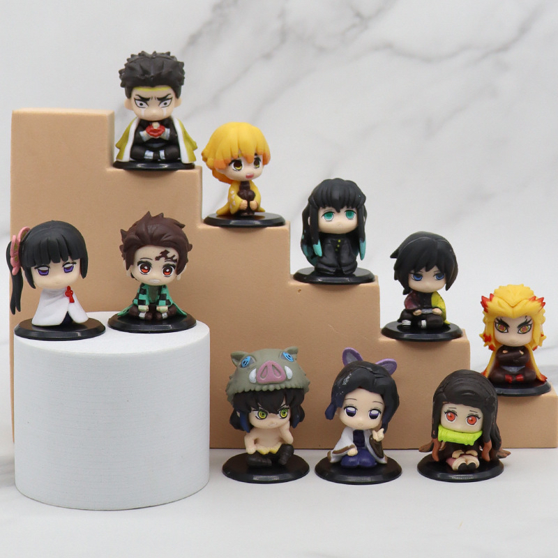 Demon Slayer Tanjiro Nezuko Zenitsu Inosuke Rengoku Giyu Shinobu ...