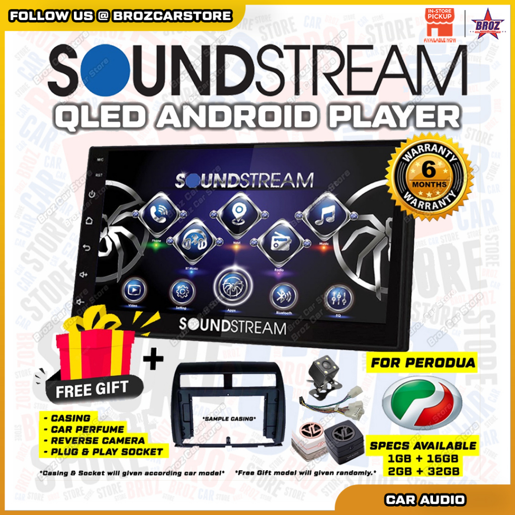 [Installation Available] FREE CASING Soundstream QLED 1+16 2+32 DSP ...