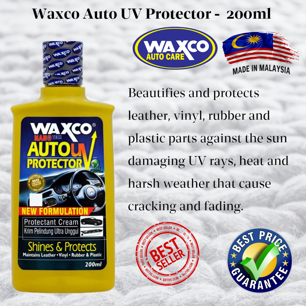 Waxco Auto UV Protector - 200ML | Shopee Singapore
