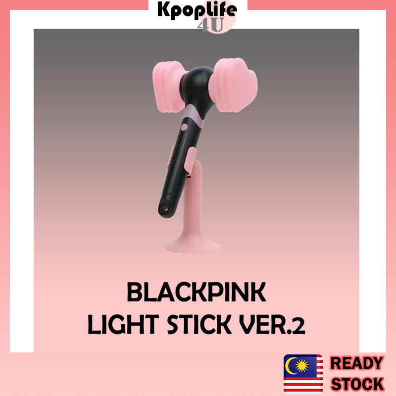 Blackpink Light Stick Limited Edition Version 2 Bluetooth Hammer Bong ...