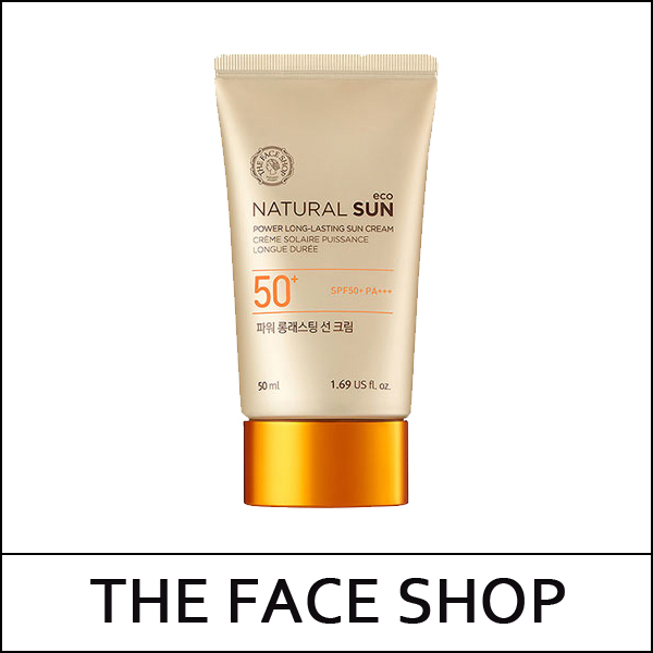 [THE FACE SHOP] (hpL) Power Long Lasting Sun Cream SPF50+ PA+++ 50ml ...