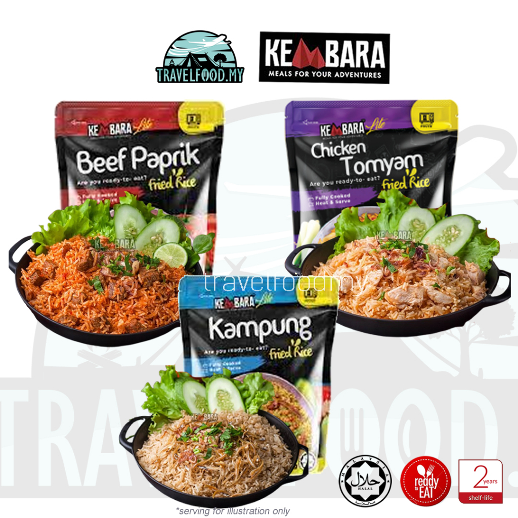 Kembara Meals Fried Rice Beef Paprik Beef Kampung Fried Rice Chicken ...