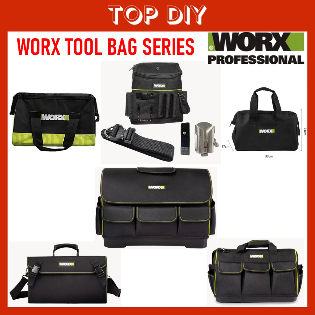 WORX Heavy Duty Tools Bag Tool Bag Electrician Tools Beg Bag Tools ...