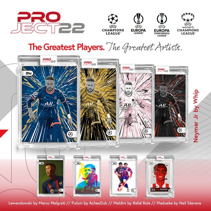 Topps | Project 22 | Neymar Jr | Paris Saint Germain | PSG | Week 6 ...