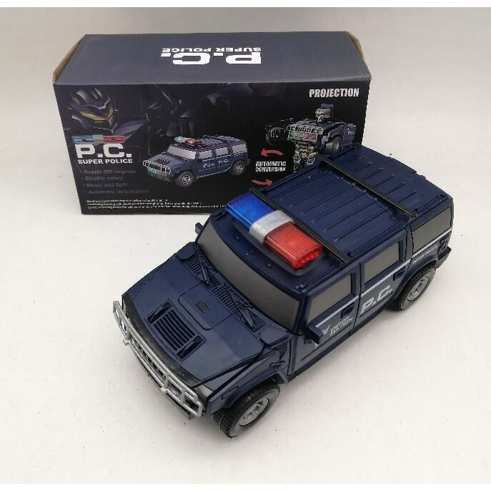 ROBOT POLICE CAR P.C. SUPER POLICE AUTOMATIC CONVERSION (RBK52794 ...