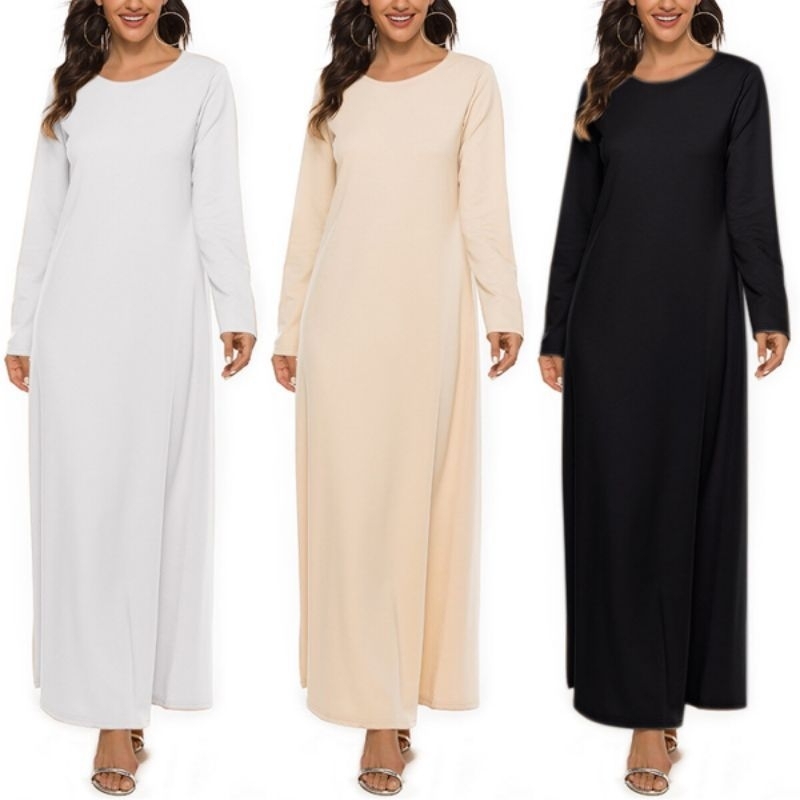 INNER JUBAH/LONG INNER/LONG DRESS SUPER SOFT AND COOLING FABRIC ...