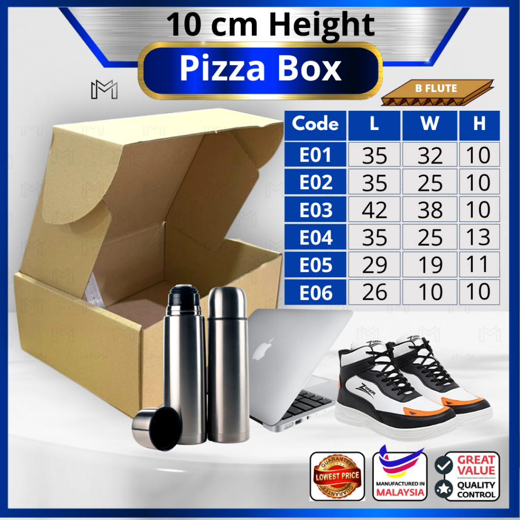 10cm (H) Pizza Box Thermos Box Shoes Box Pizza Box Box Packaging Box ...
