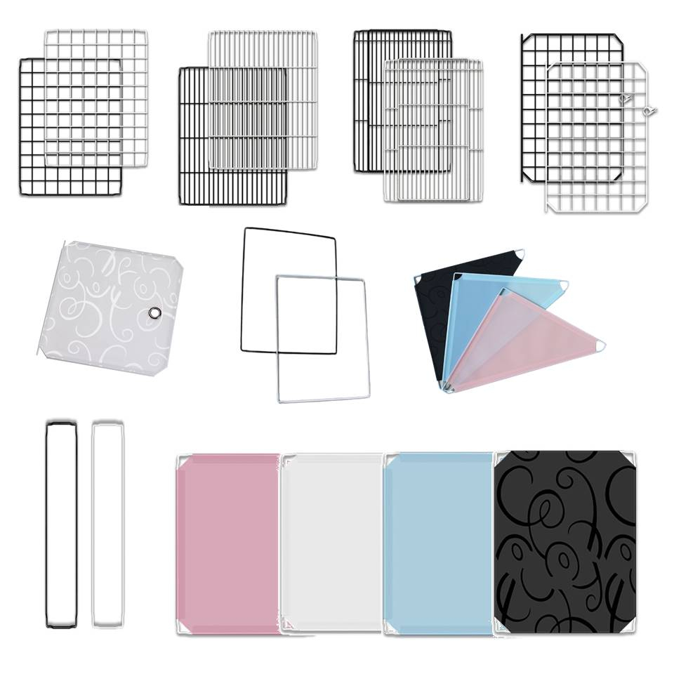 35*35cm / 45*35cm DIY panel pet cage fence iron metal grids storage ...
