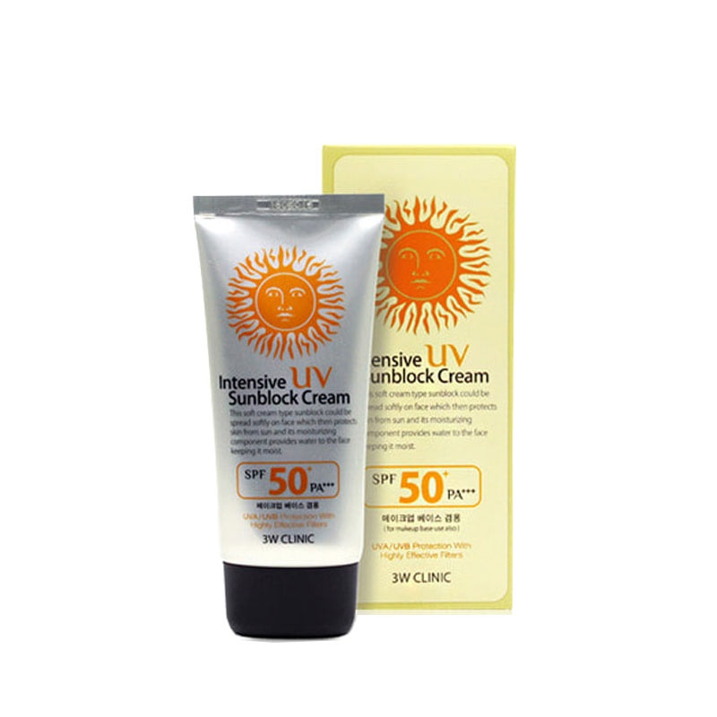 3W Clinic Sun Block Intensive UV Sun Screen | Shopee Singapore