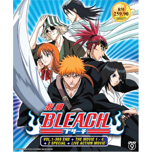 Bleach Complete Boxset Anime DVD 死神 | Shopee Singapore