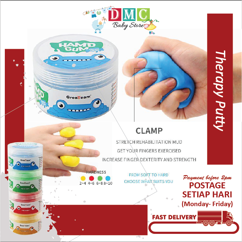 Therapy Putty Finger Exercise Fine Motor Skill Training Rehabilitation ...