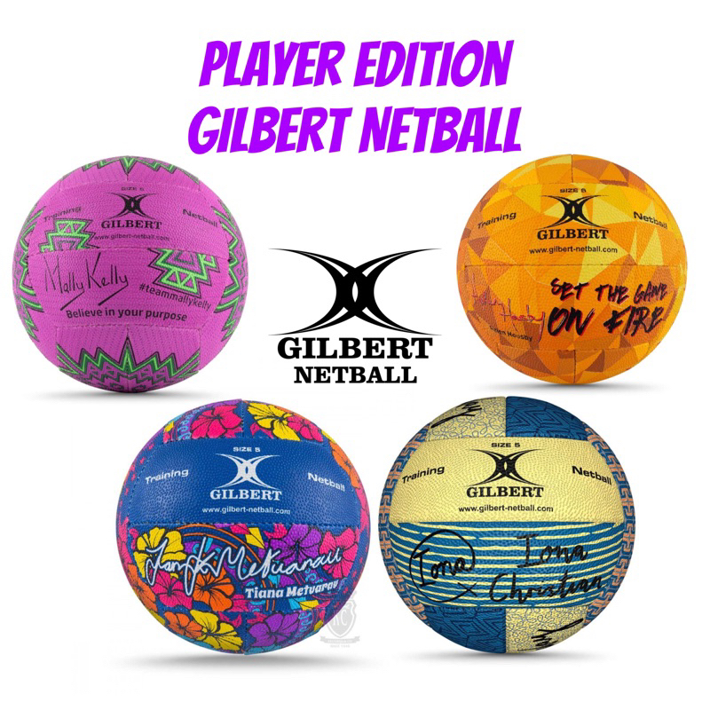 Gilbert Netball Signature Ball Special Collection - Bola Jaring Koleksi ...