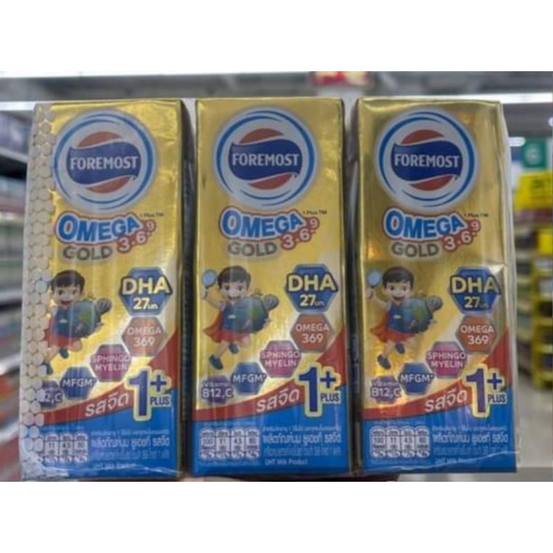 Foremost Omega 369 Gold 1 Plus 180 ml ( UHT Milk ) | Shopee Singapore