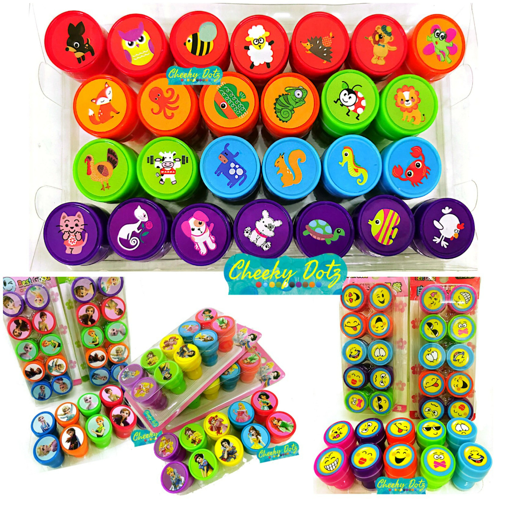 10 Pcs Student Teacher Reward Stamps School Birthday Party Bags Favours ...