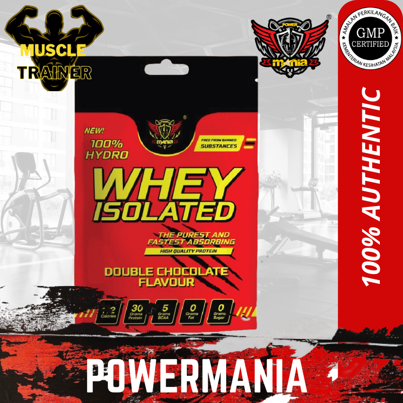Power Mania 30g Protein Hydro Whey 5lbs Isolated Whey Protein Halal ...