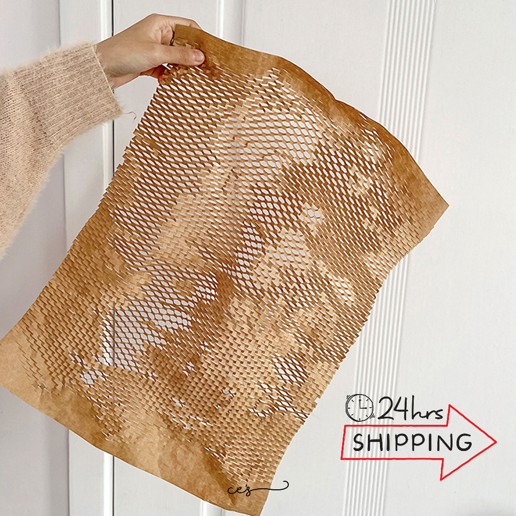 Biodegradable Honeycomb Paper Wrap Bubble Wrap Kraft Paper Honeycomb ...