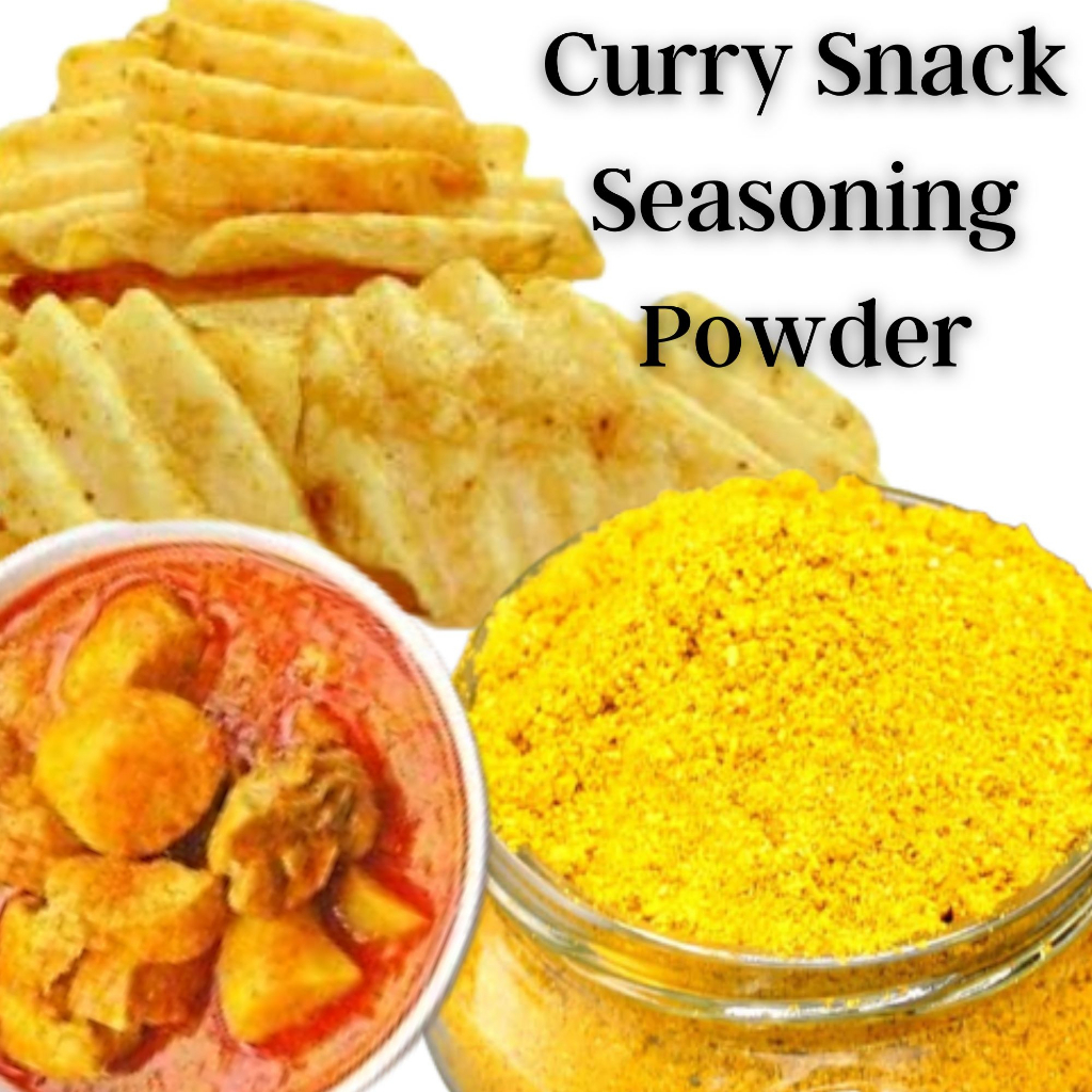 Curry Snack seasoning flavour 50g - 250g 咖喱小吃调味料 炸料散粉 fried chicken ...