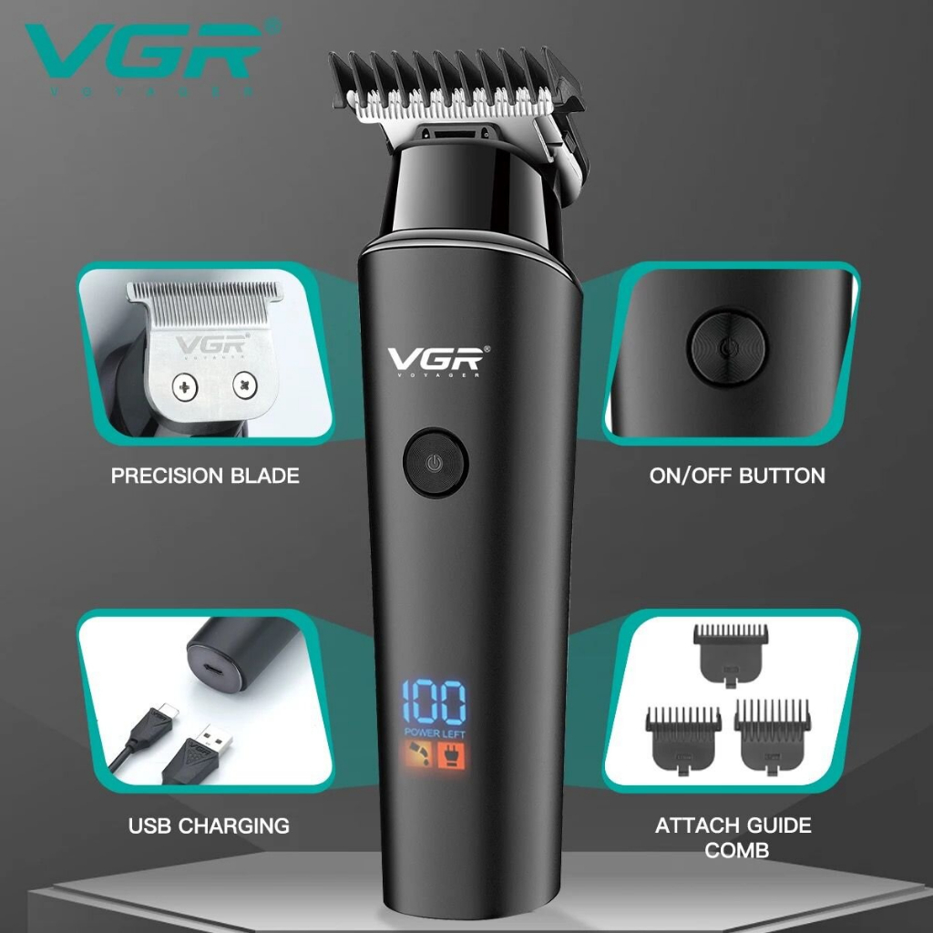 VGR V937 Professional hair trimmer clipper Rechargeble outdoor cuting ...