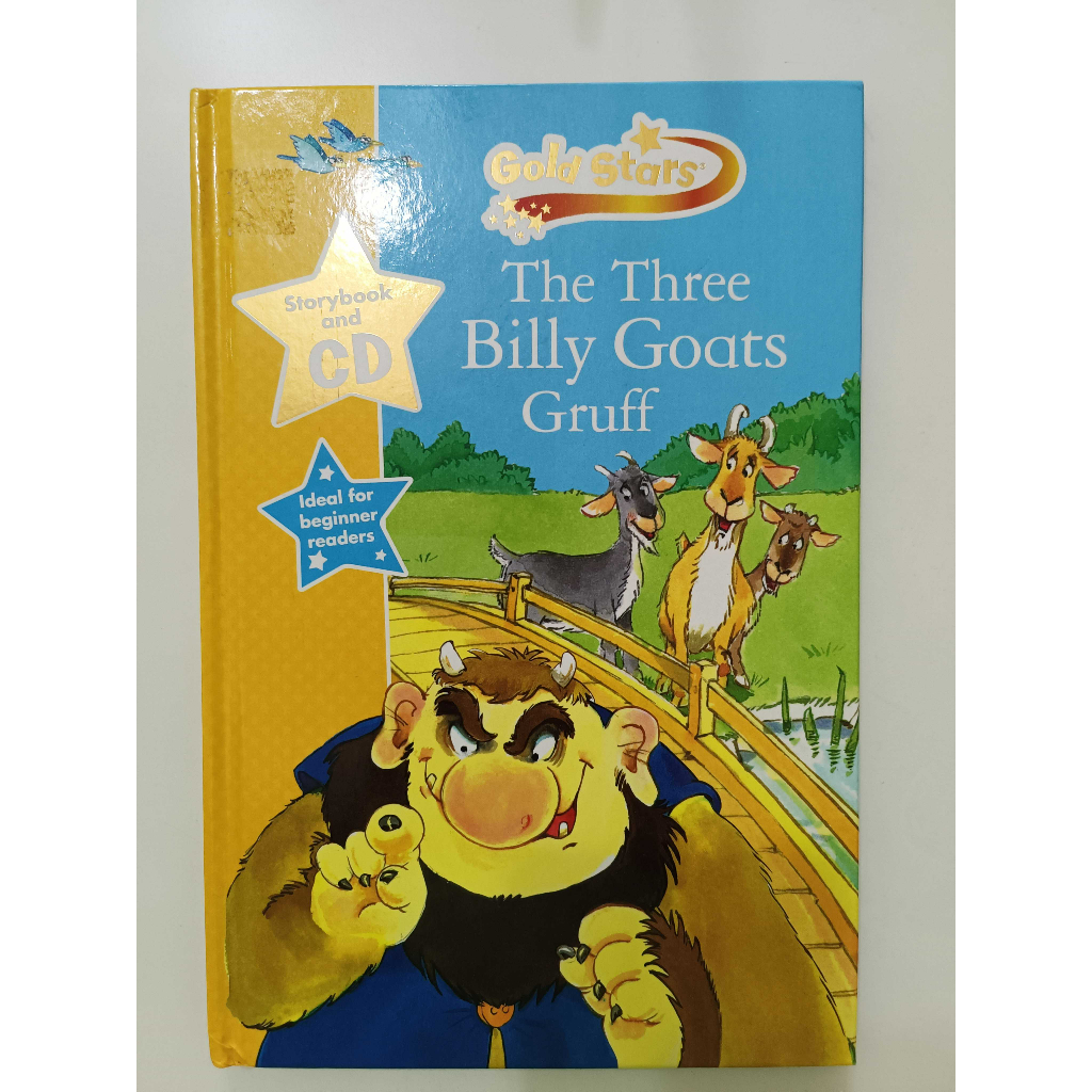The Three Billy Goats Gruff (Hardcover Storybook with CD) | Shopee ...