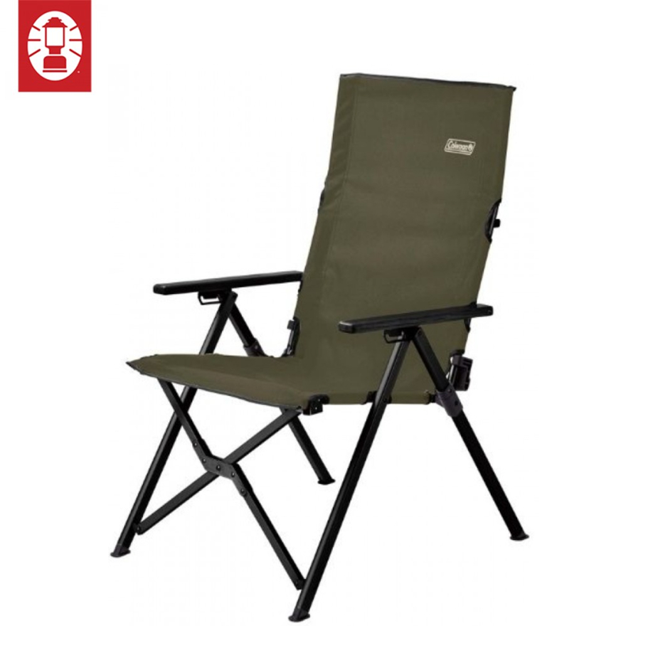 Coleman Lay Chair (Olive) (EX) | Shopee Singapore