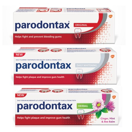 Parodontax 90g for Bleeding & Sensitive Gum (Daily Flouride Toothpase ...
