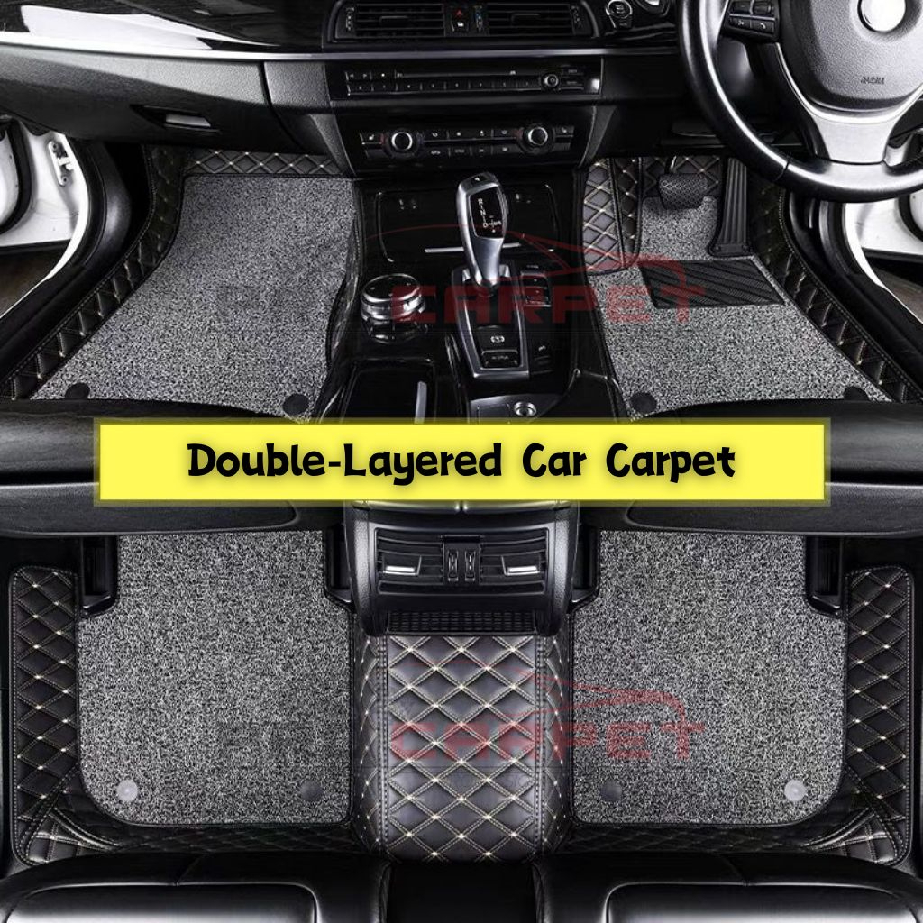 Double Layer [ Tambahan ] [ ADD-ON ] Car Carpet PVC DOUBLE LAYER PVC ...