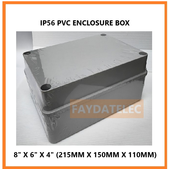 MAX 864 PVC ENCLOSURE BOX (WEATHERPROOF) OUTDOOR JUNCTION BOX ...