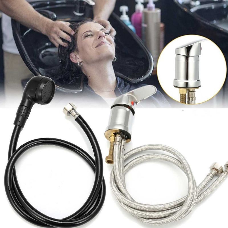 Shower Sprinkler Mixer Faucet Tap Pipe for Salon Barber Hair Wash ...