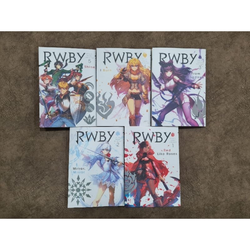 Manga : RWBY Official Manga Anthology volume 1-5 (End)(English Version ...