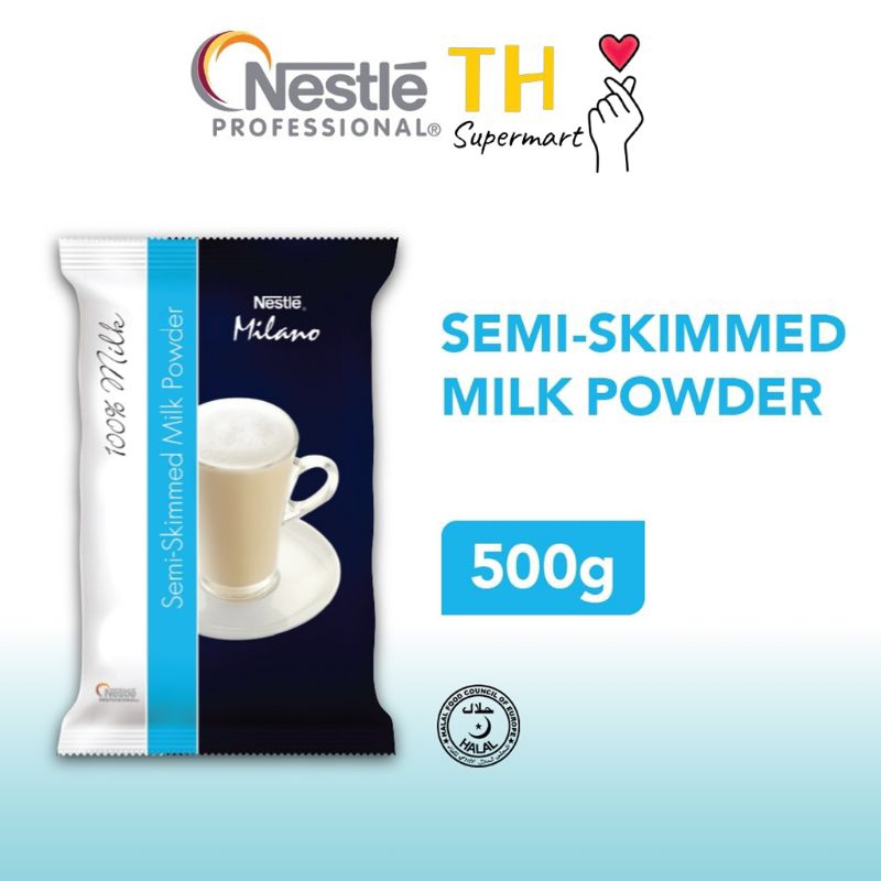 NESTLE MILANO Semi Skimmed Milk Powder-500g | Shopee Singapore