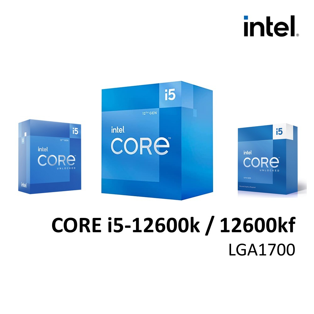 INTEL CORE I5 12600 / 12600K / 12600KF / 13600K / 13600KF INTEL LGA1700 ...