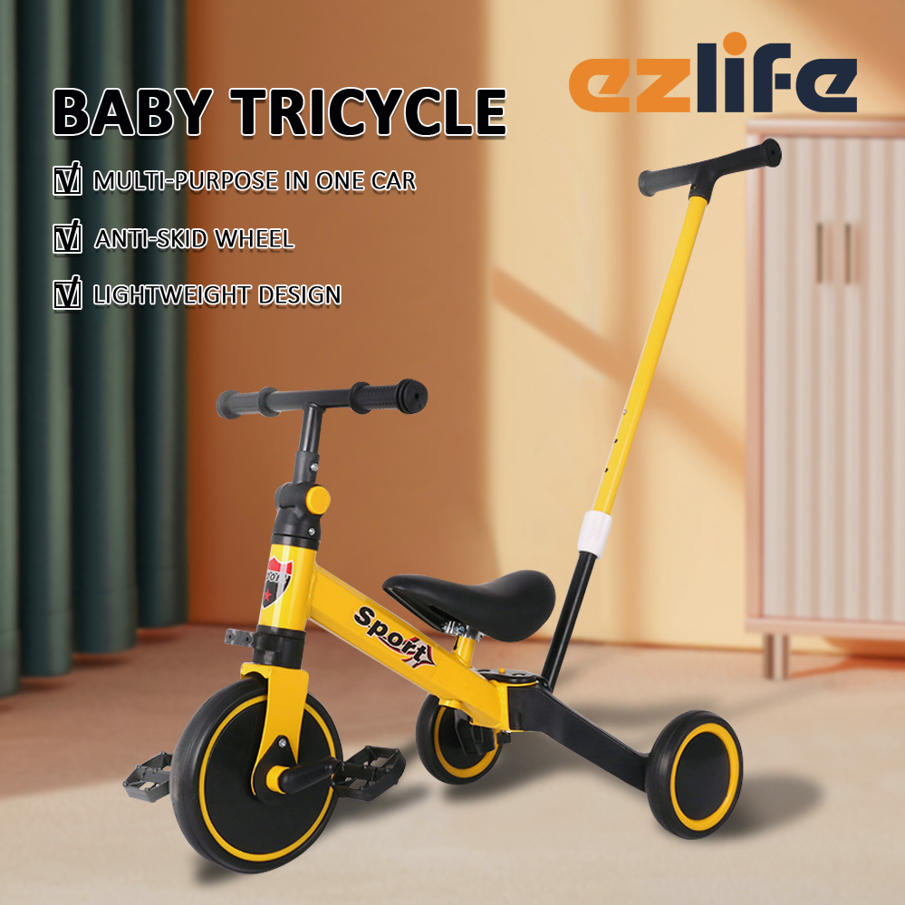 BL 4 in 1 Kids Bicycle Baby Tricycle Stroller Children Bike Balance Car ...
