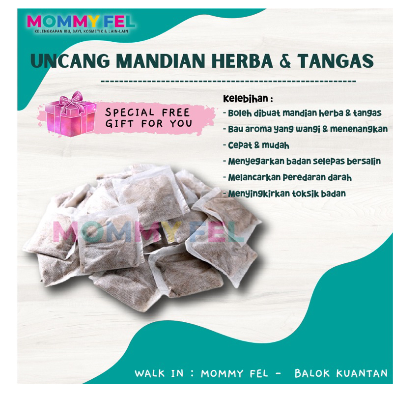 Uncang Maternity Herbal Bath/UNCANG TANGAS/Easy UNCAMG Herbal Bath ...